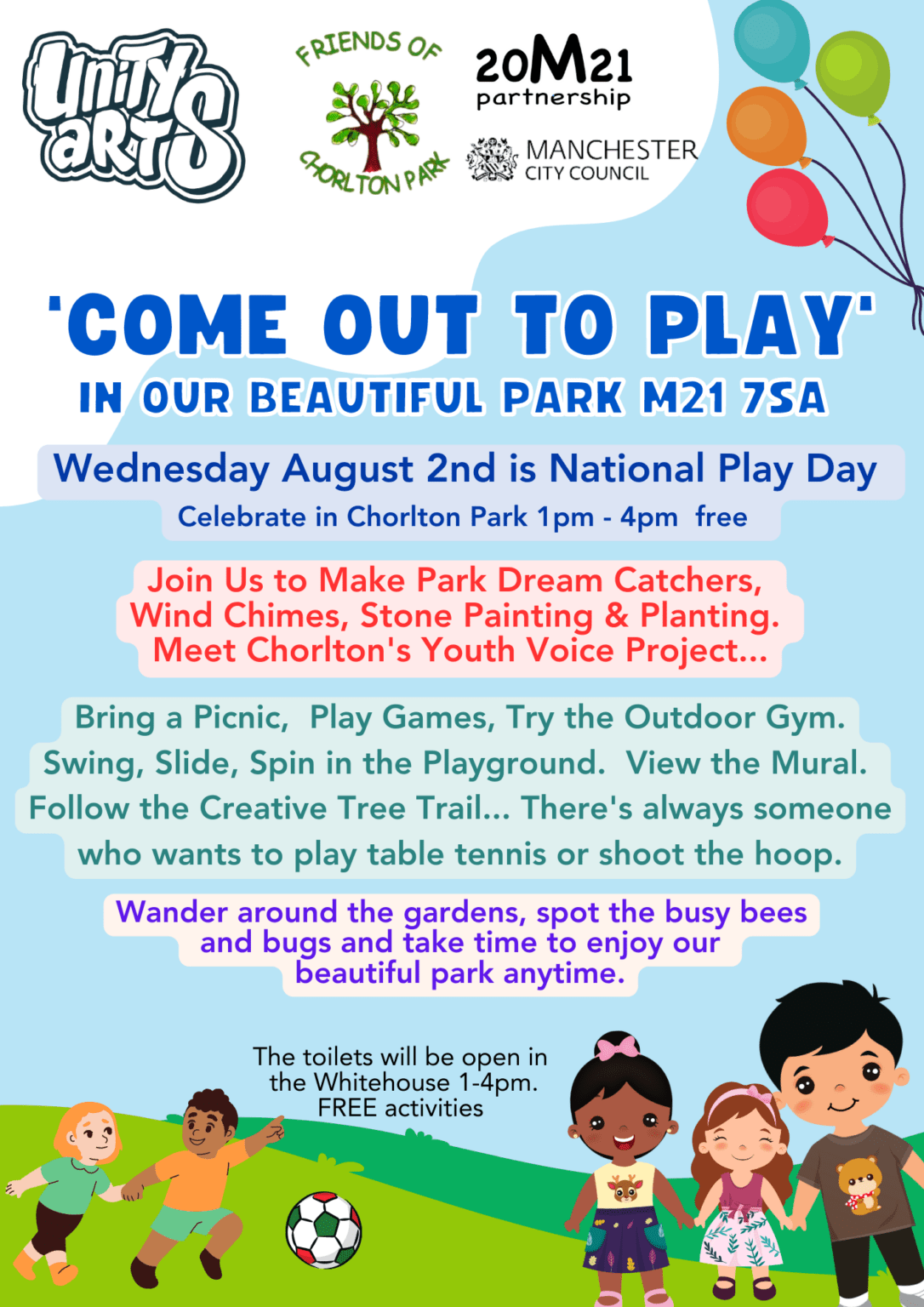 National Play Day in Chorlton Park - Chorlton Community Cooperative